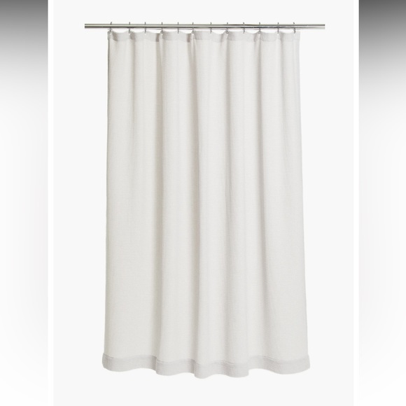 Nordstrom | Bath | Nordstrom Cotton Waffle Weave Shower Curtain Like ...